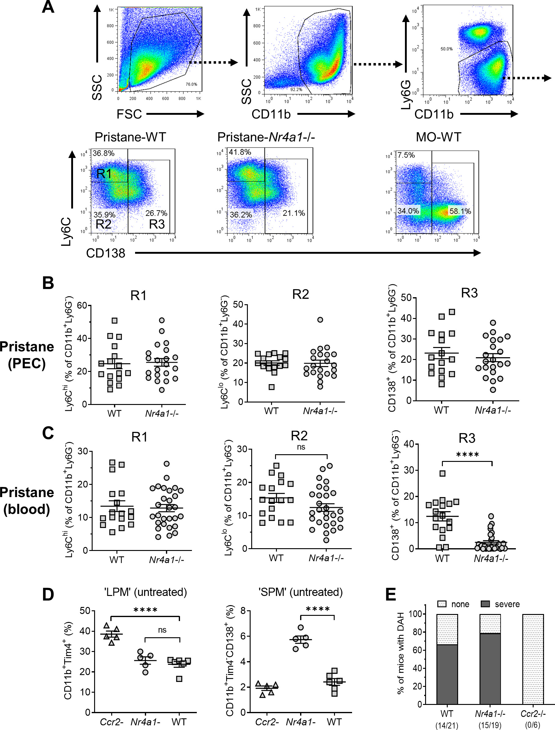 A novel monocyte differentiation pattern in pristane-induced lupus with ...
