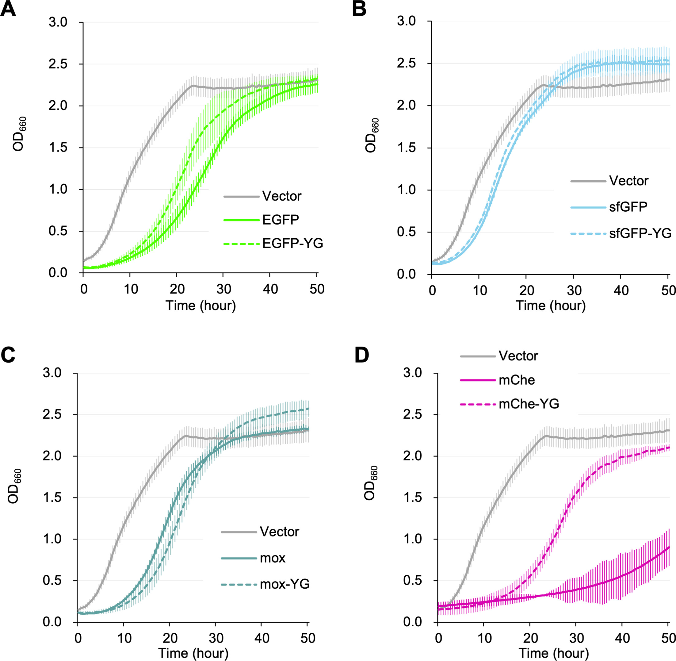Impact of maximal overexpression of a non-toxic protein on yeast cell ...